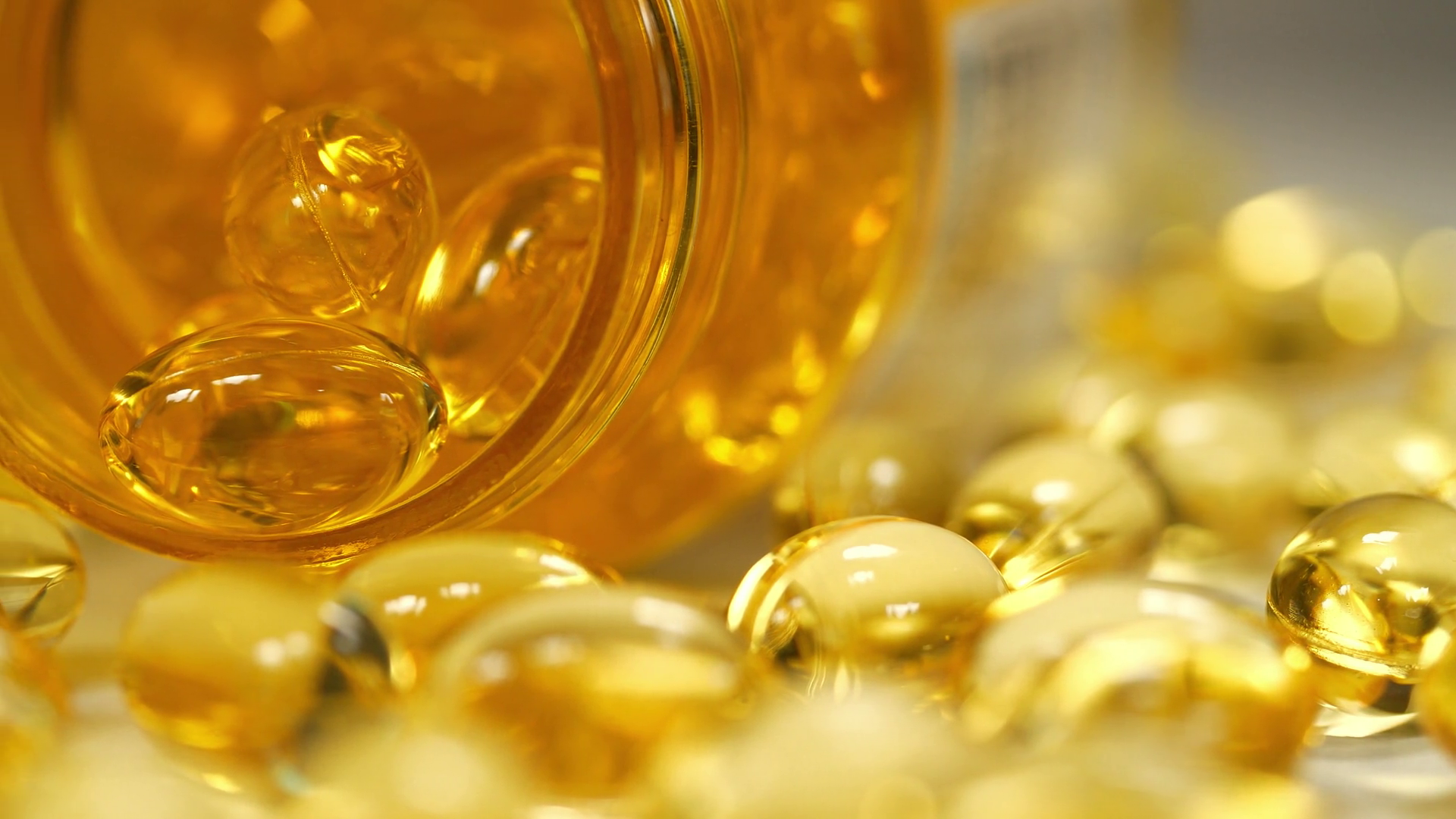 Gel Caps With Omega-3 Fish Oil Stock Footage SBV-348822475 - Storyblocks