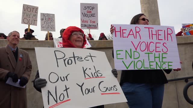 Gun Violence Protest Stock Footage: Royalty-Free Video Clips - Storyblocks