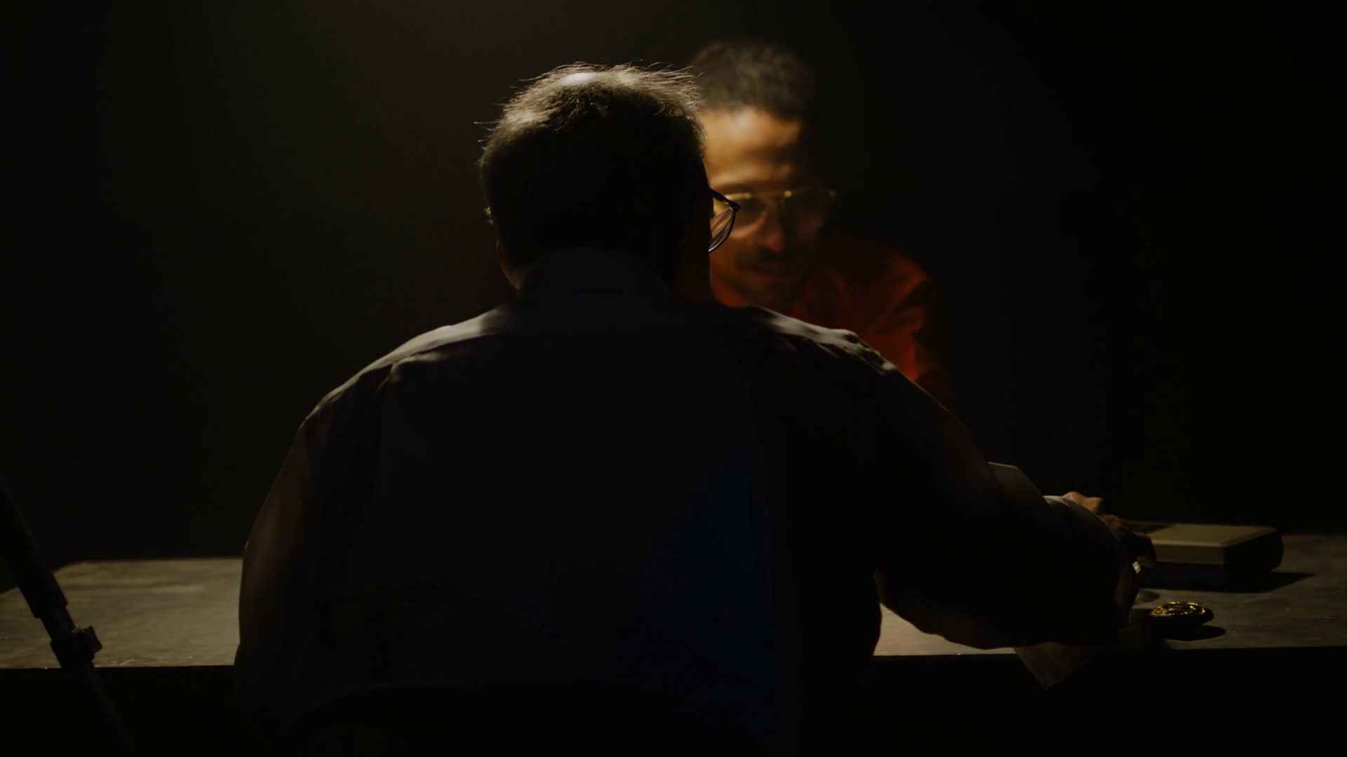 Interrogation Room Scene With Police Criminal Stock Footage SBV ...