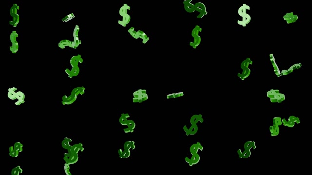Cash Green Screen | Effects and Overlays motion backgrounds - Storyblocks