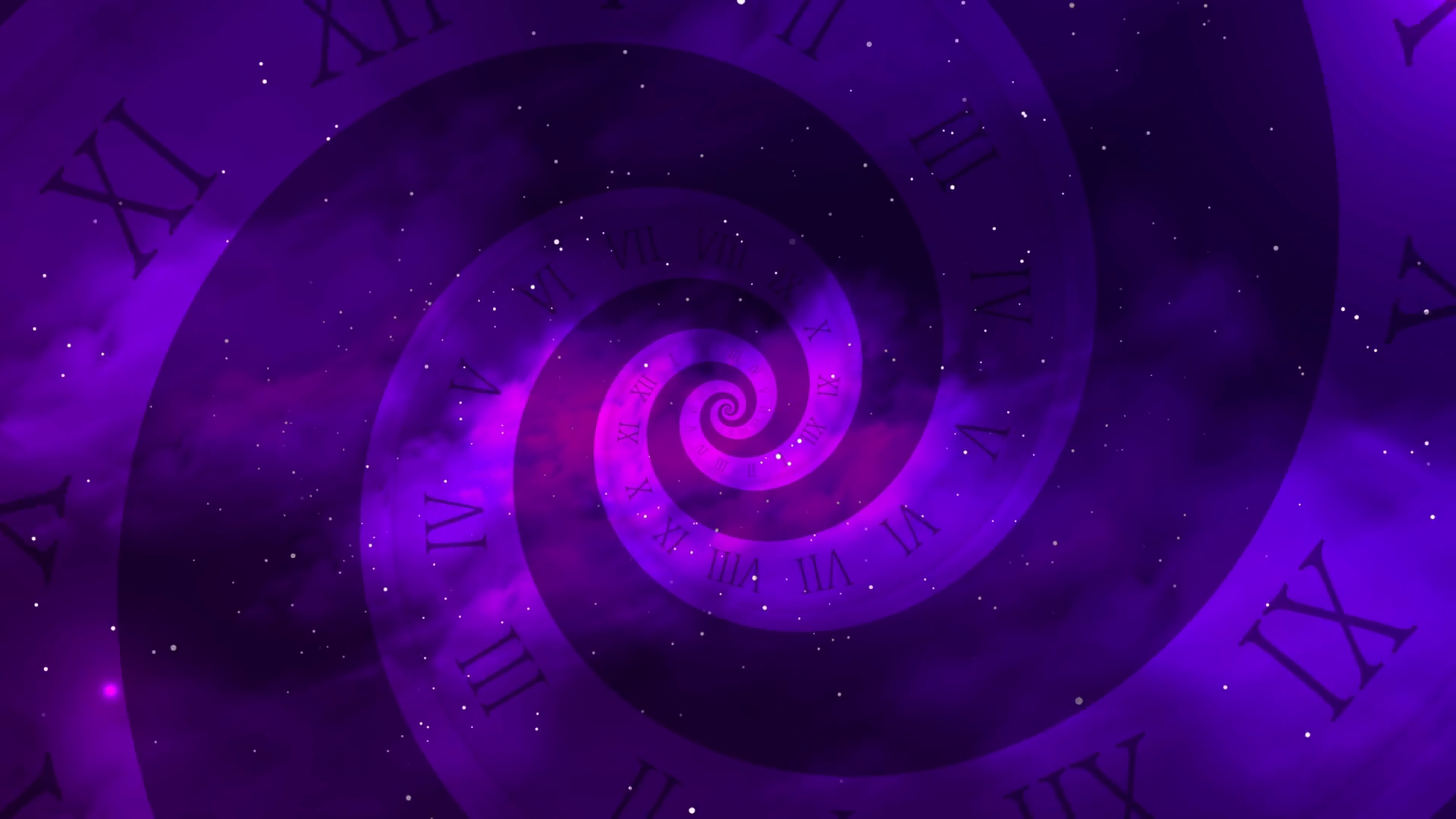 Time Portal Colorful Clock Animation Looed Stock Motion Graphics SBV ...
