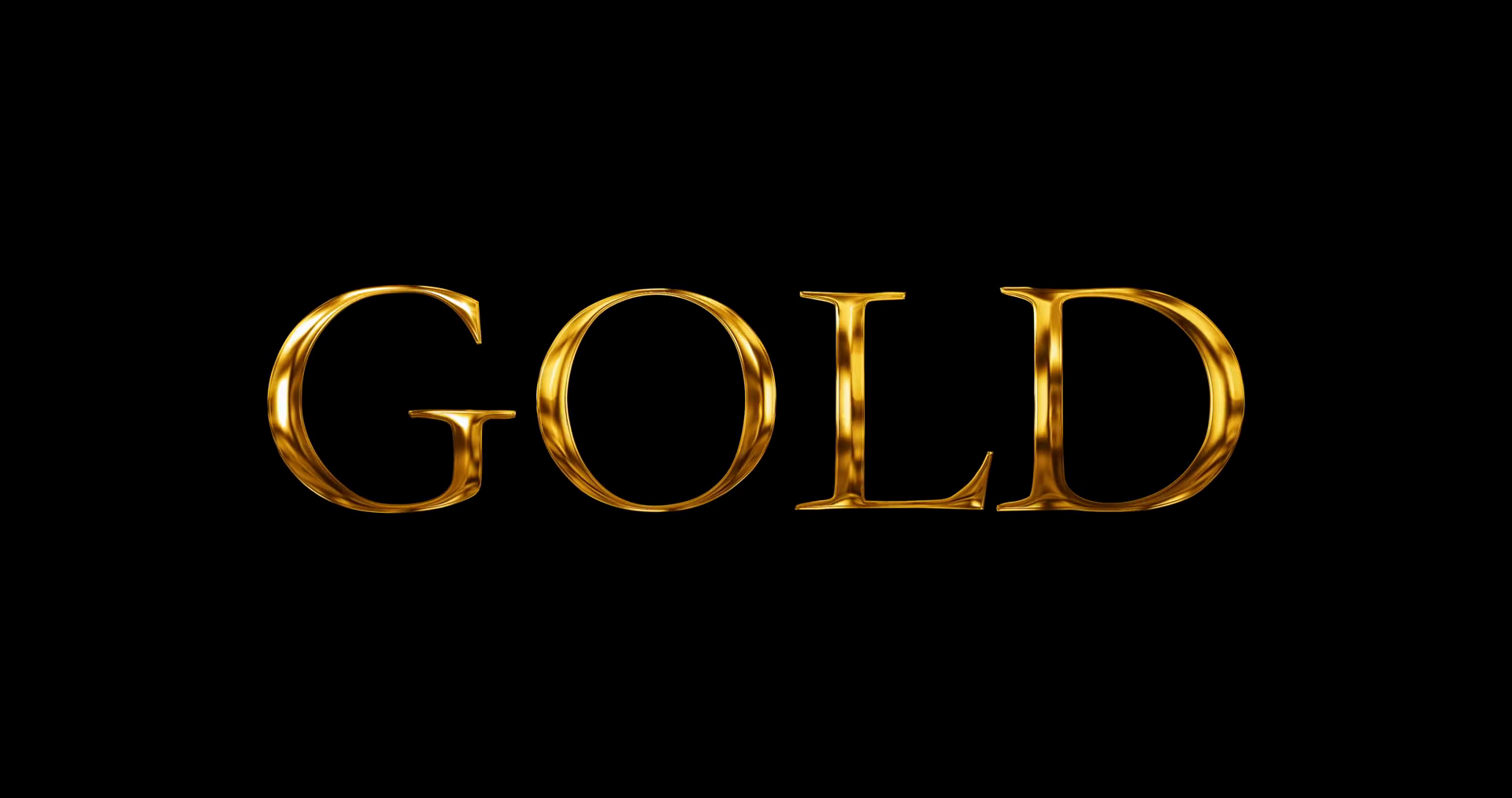 Cinematic Title Opener Intro Outro Gold Text Stock Motion Graphics SBV ...