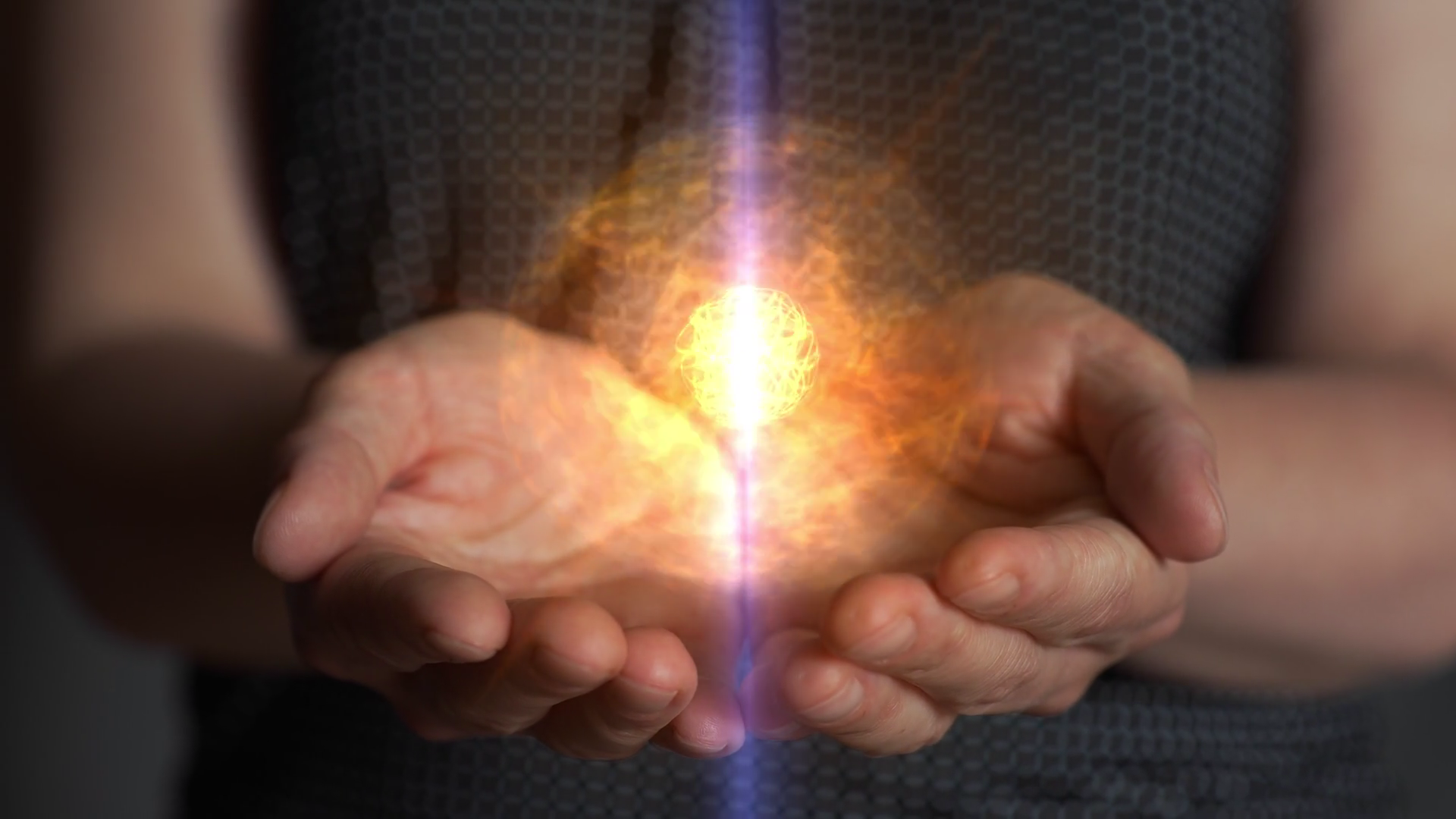Woman Hands Creating Energy Sphere Stock Footage SBV-352357777 ...