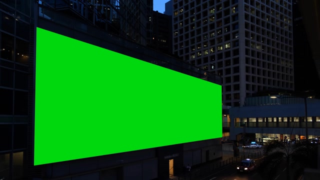 Night City Green Screen Stock Footage: Royalty-Free Video Clips ...