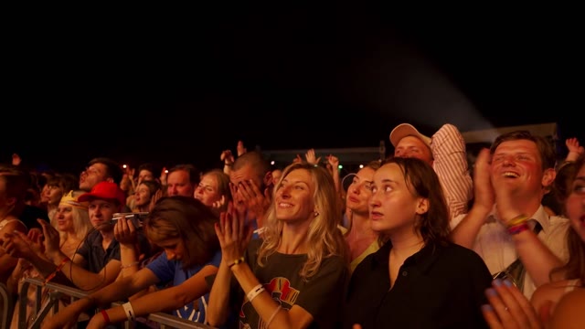 Girl Crying During Concert Stock Footage: Royalty-Free Video Clips ...