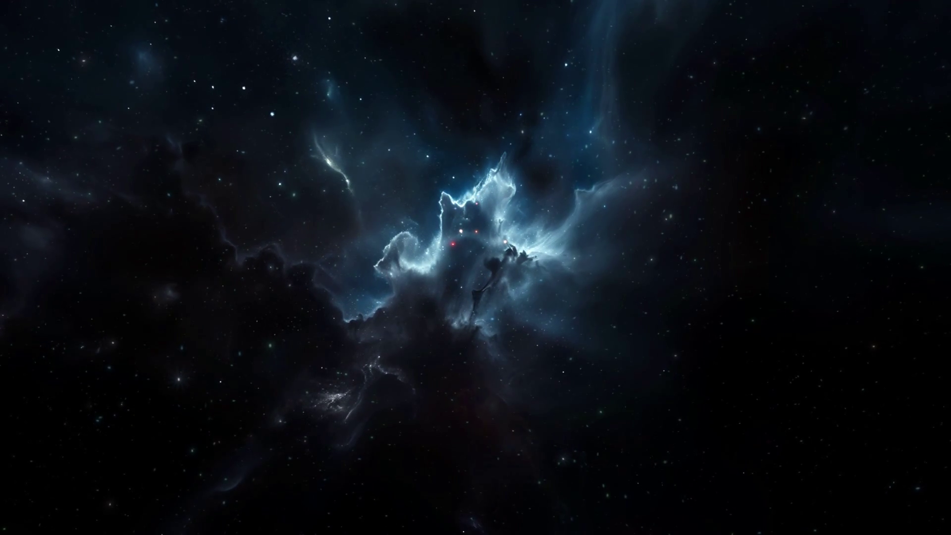 Dark Blue Deep Space Galaxy Nebula Cinematic Stock Motion Graphics SBV ...
