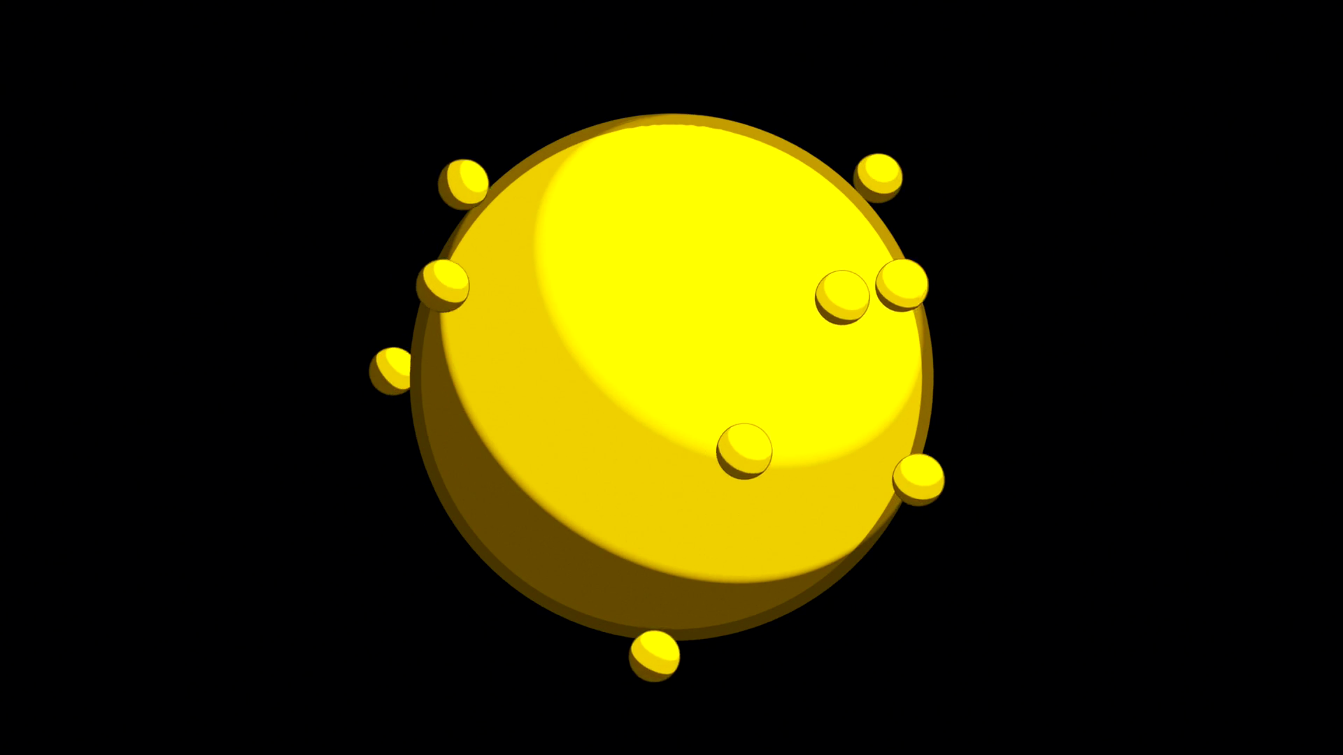 Seamless Loop Motion Of Electrons Around Stock Motion Graphics SBV ...
