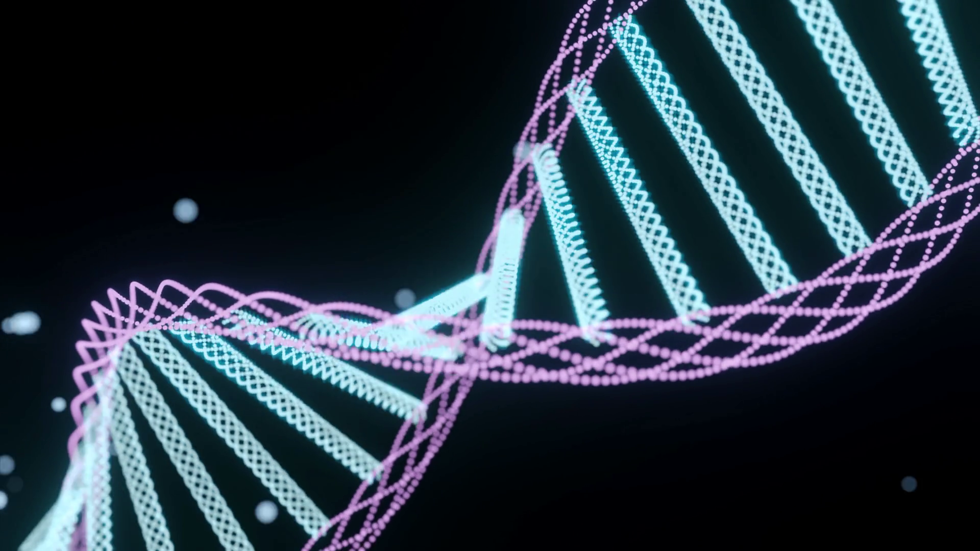 Animation Of Spinning Dna Structure Green Stock Motion Graphics SBV ...