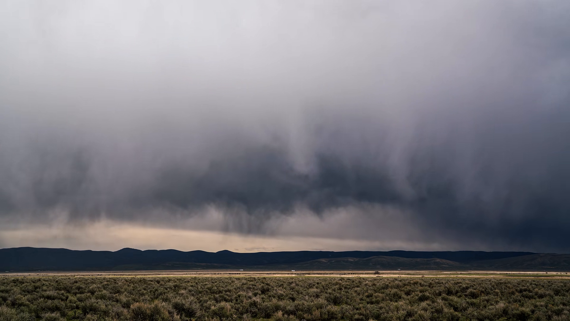 Timelapse Of Rain Falling From Clouds Over Stock Footage SBV-353518348 ...