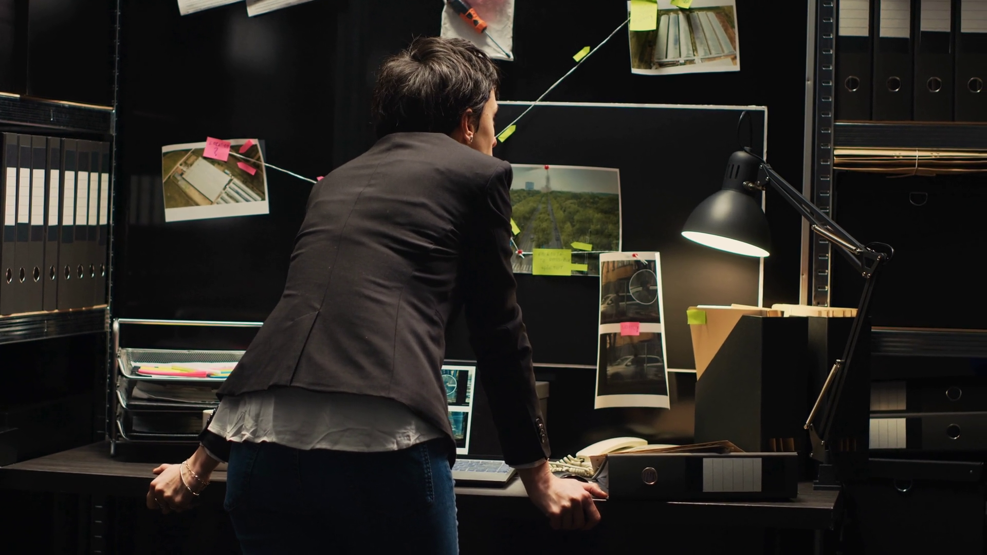 Detective Conducts Clandestine Operation In Stock Footage SBV-347715246 ...