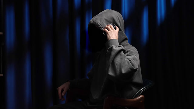 Anonymous Man Talking Stock Footage: Royalty-Free Video Clips - Storyblocks