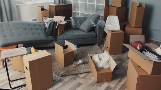 Packing Into Boxes Stock Footage: Royalty-Free Video Clips - Storyblocks