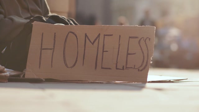Homelessness Awareness Stock Footage: Royalty-Free Video Clips ...