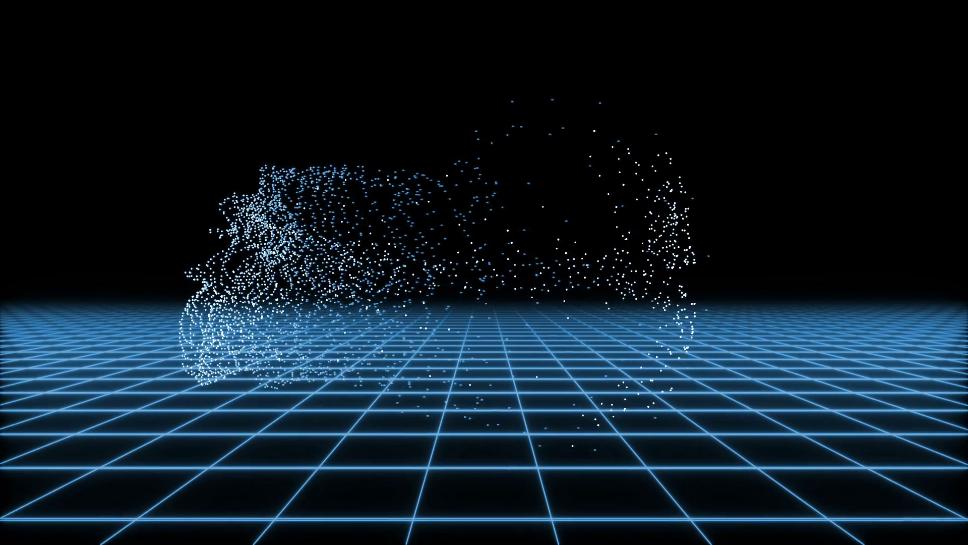 Holographic Tron Grid Floor Motion Graphic Stock Motion Graphics SBV ...