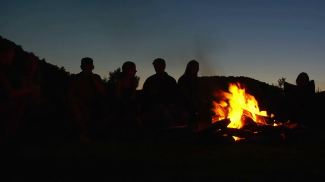 Men Staring At Fire Stock Footage: Royalty-Free Video Clips - Storyblocks
