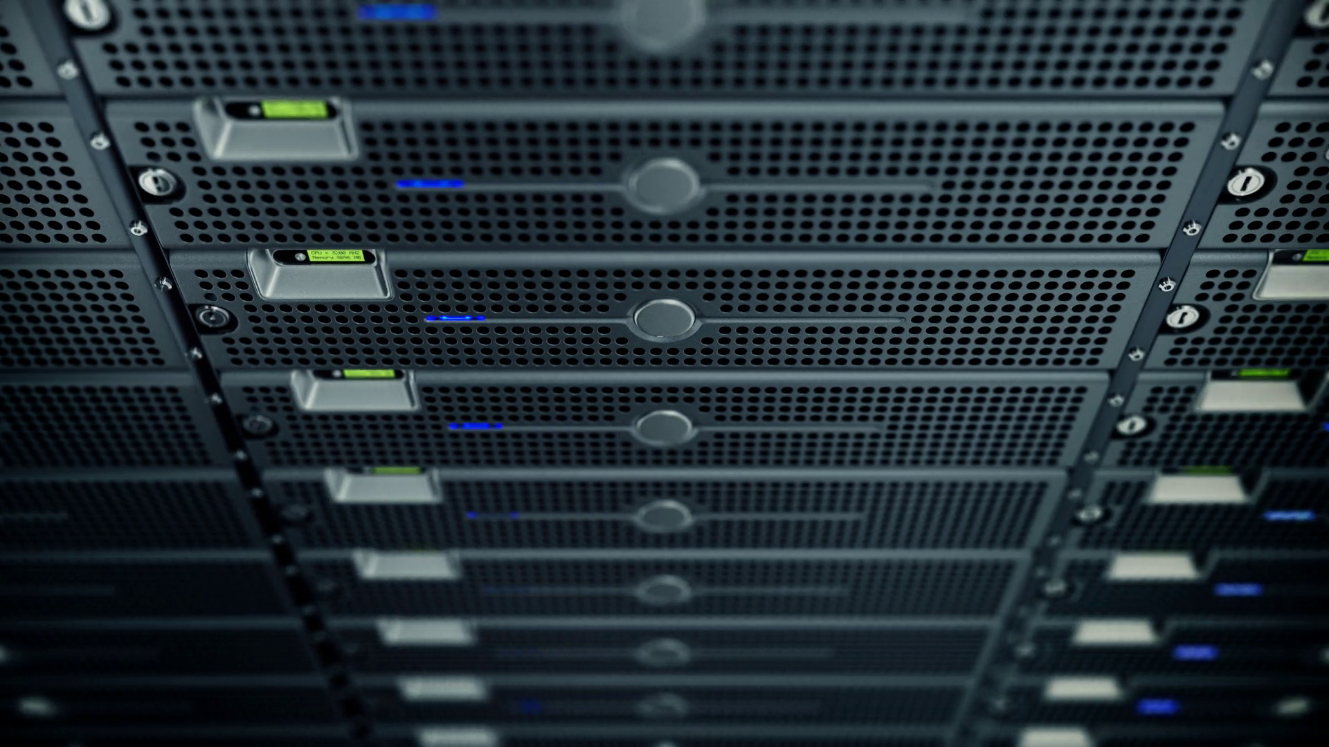 Seamlessly Looping Animation Of Rack Servers Stock Motion Graphics SBV ...