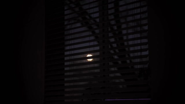 Interior At Night Looking At It From The Inside Out Stock Footage ...