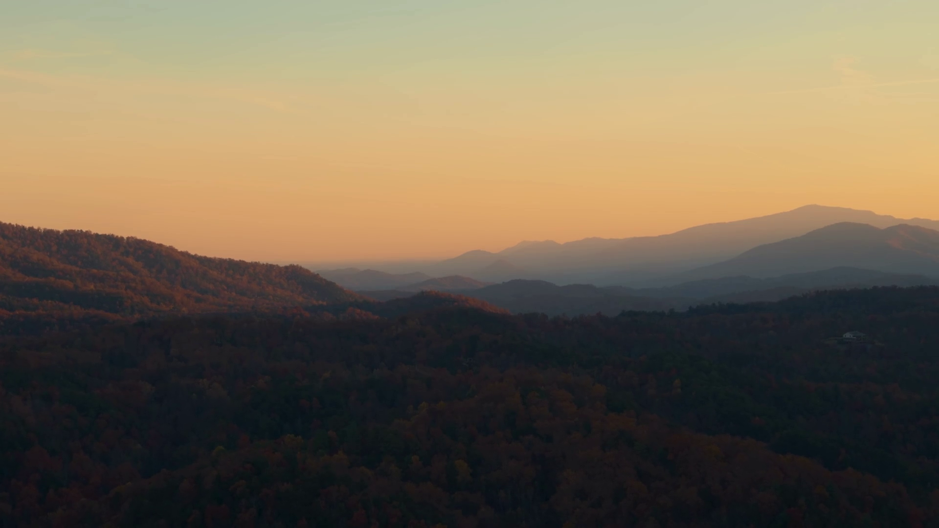 Nature Smoky Mountains Tennessee Scenery Stock Footage SBV-353330271 ...