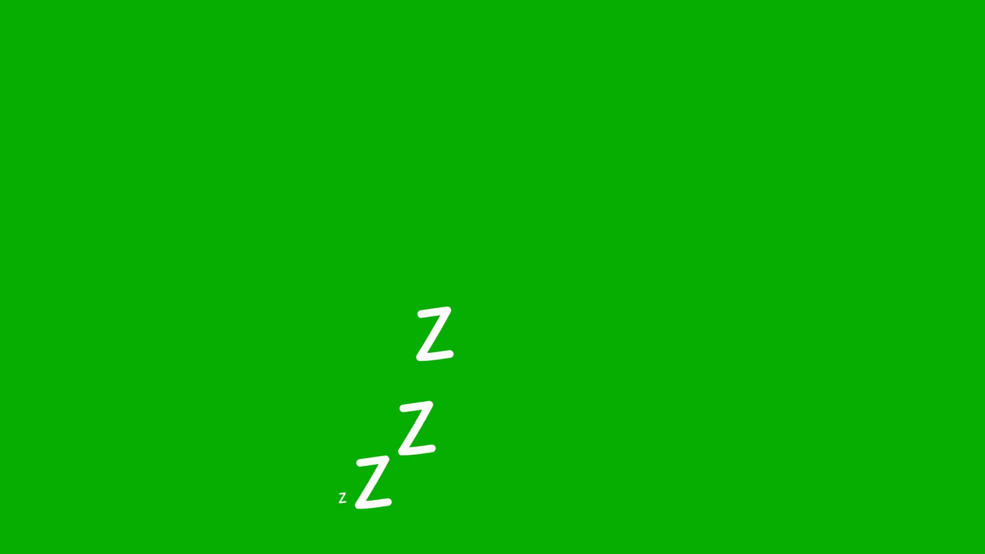 Sleep Zzz Animation Icon Sleeping Zzz Symbol Stock Motion Graphics SBV ...