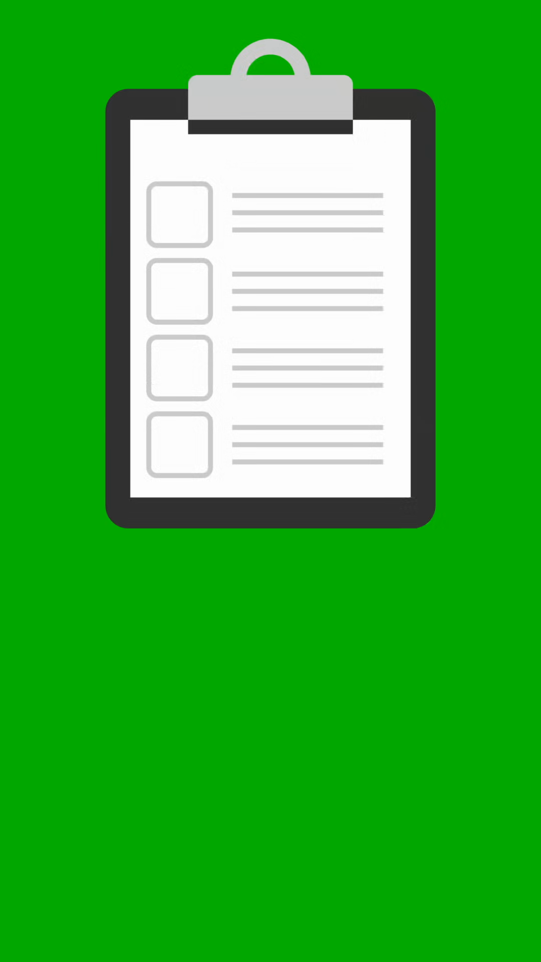 Clipboard Checklist Check Marks Animation Stock Footage SBV-353702378 ...