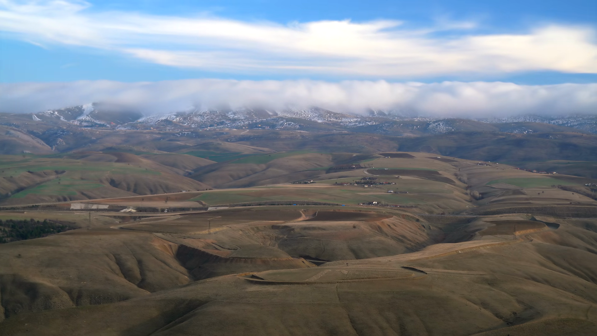 8k Kazakhstan Steppe Fields Timelapse Brown Stock Footage SBV-353966451 ...