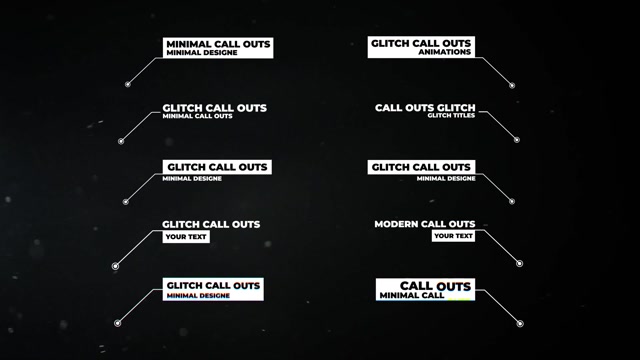Royalty-Free Animated Call Outs Templates - Storyblocks