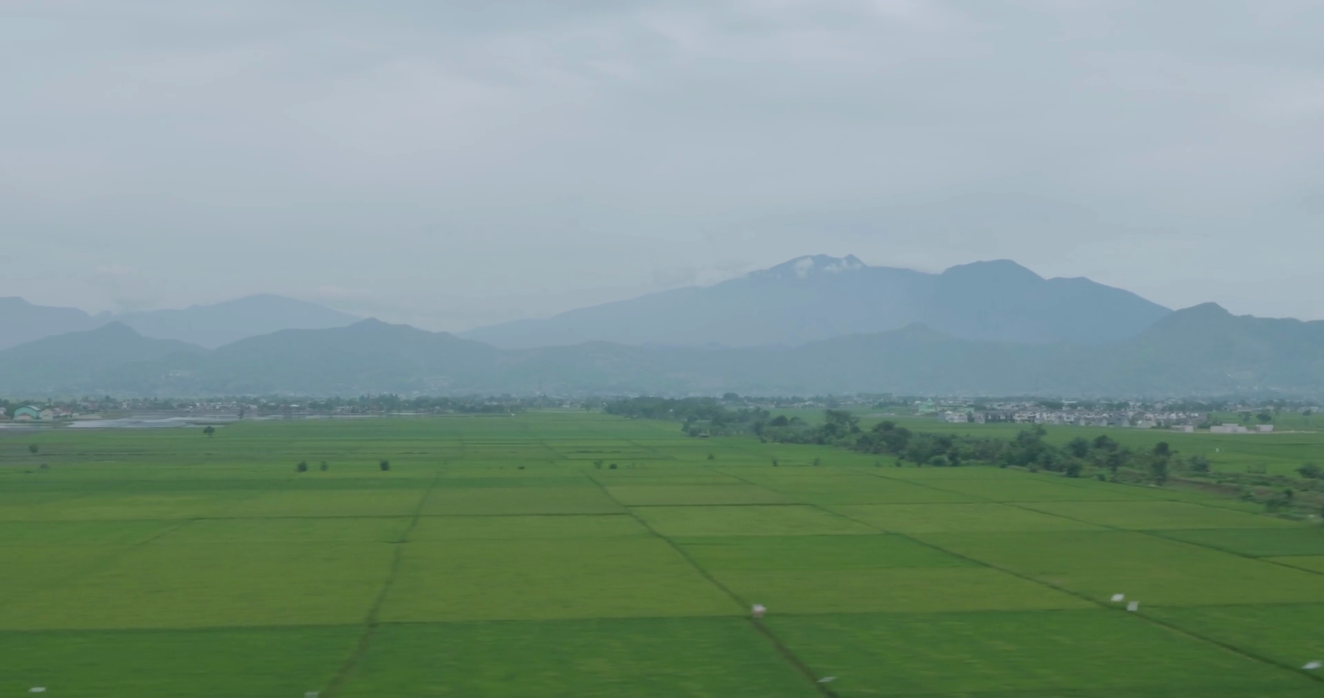 Window View Of Mountain Rice Fields Stock Footage SBV-352102551 ...