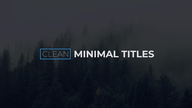Royalty-Free Minimal Style Titles Templates - Storyblocks