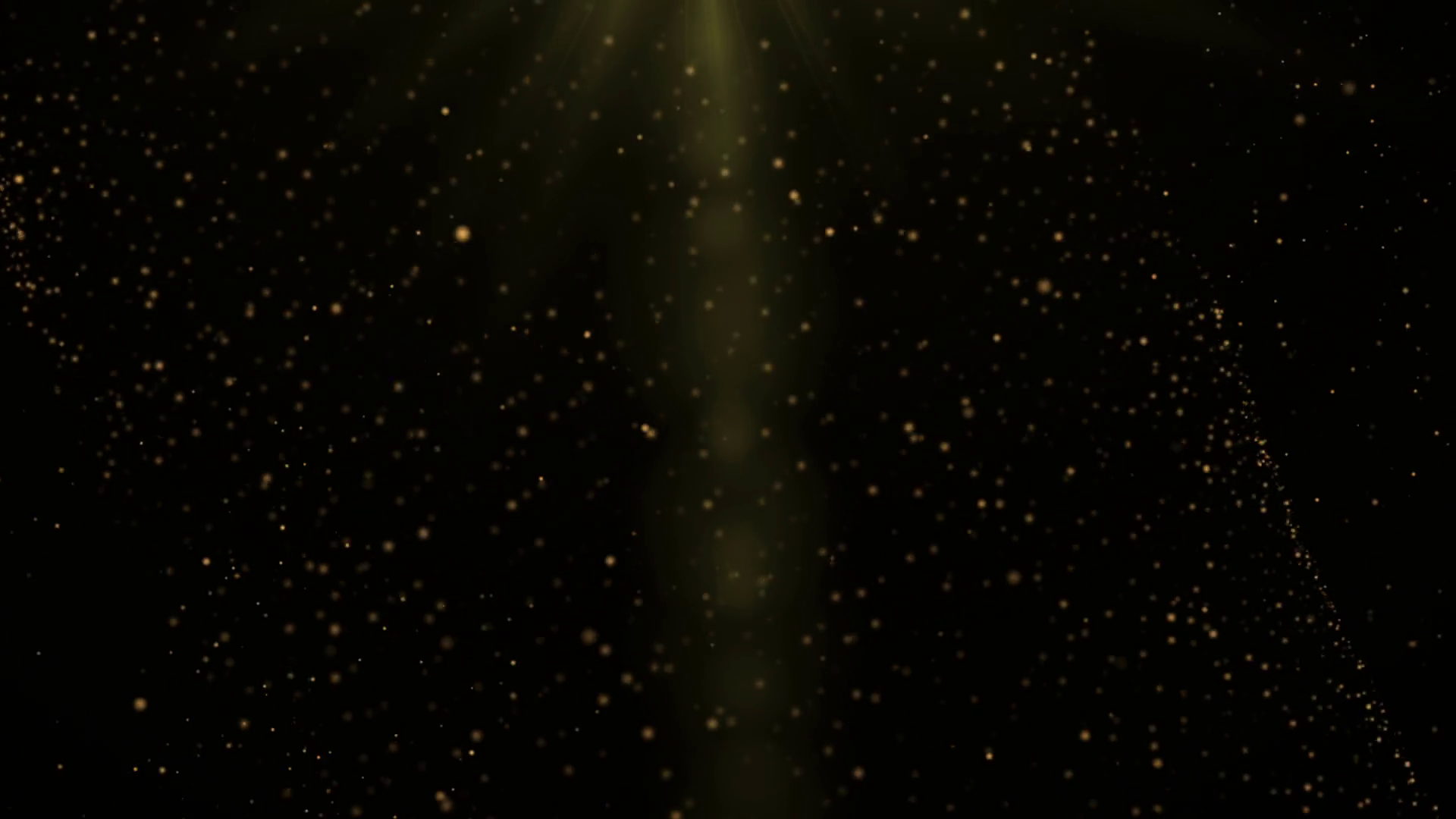 Soft Golden Particles Floating In Dark Stock Motion Graphics SBV ...