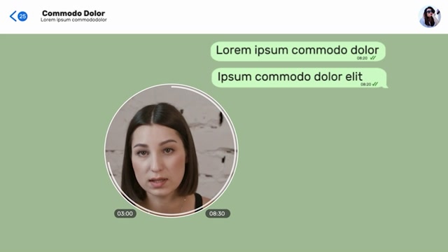 Royalty-Free Animated Messaging Templates - Storyblocks