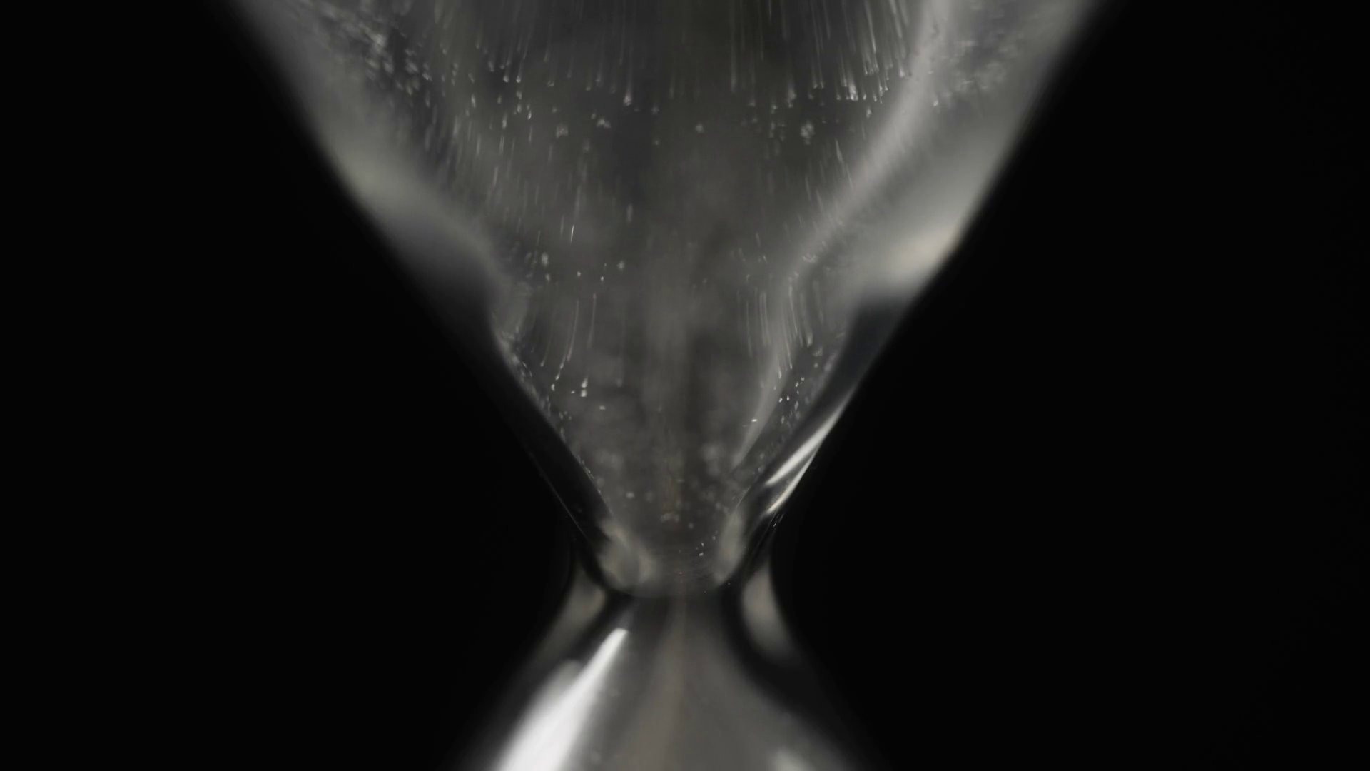 Macro Shot Of White Sand Particles Finishing Stock Footage SBV ...