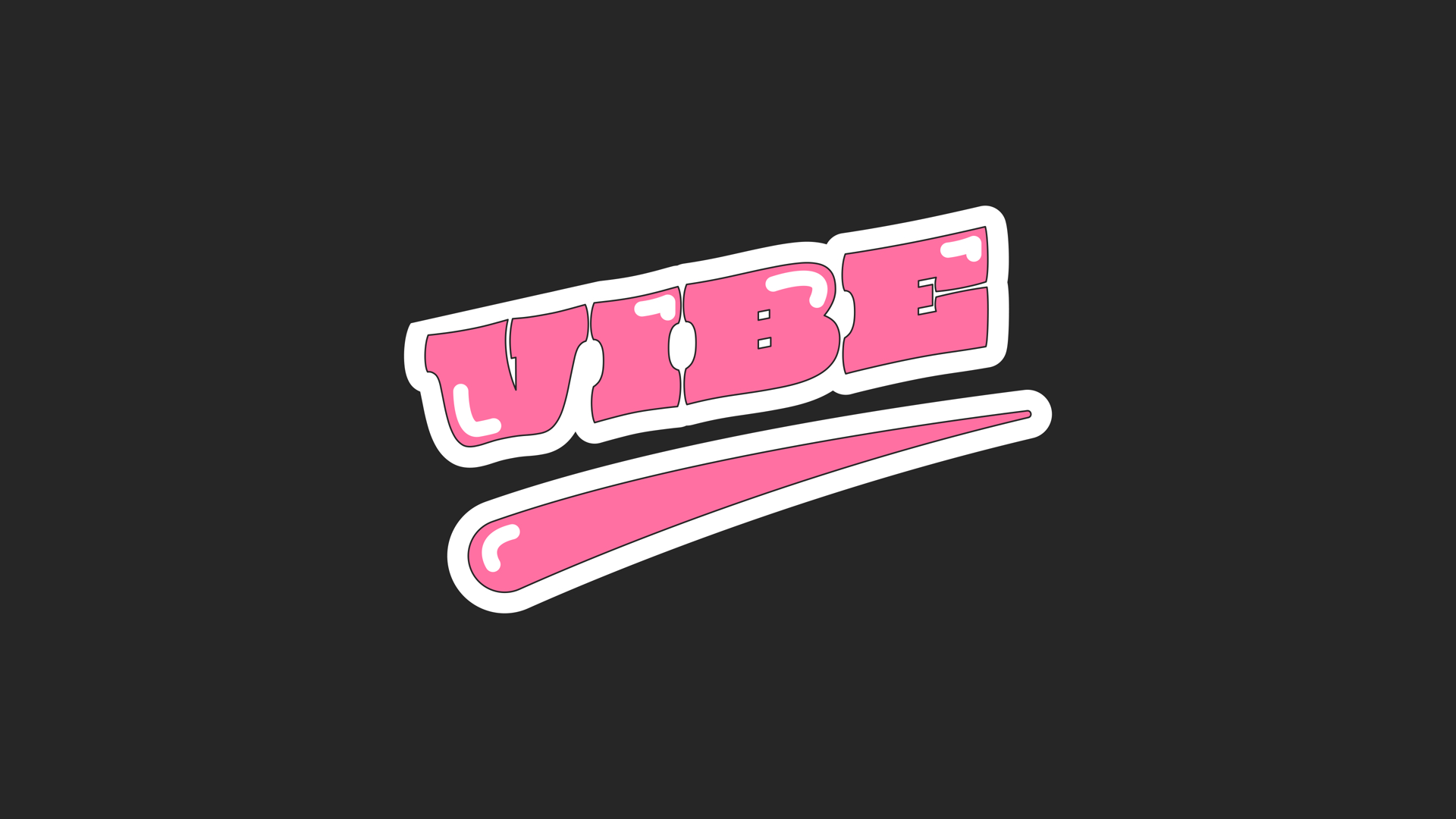 Animated Word Vibe In Retro Pink Bubble Stock Footage SBV-353982005 ...