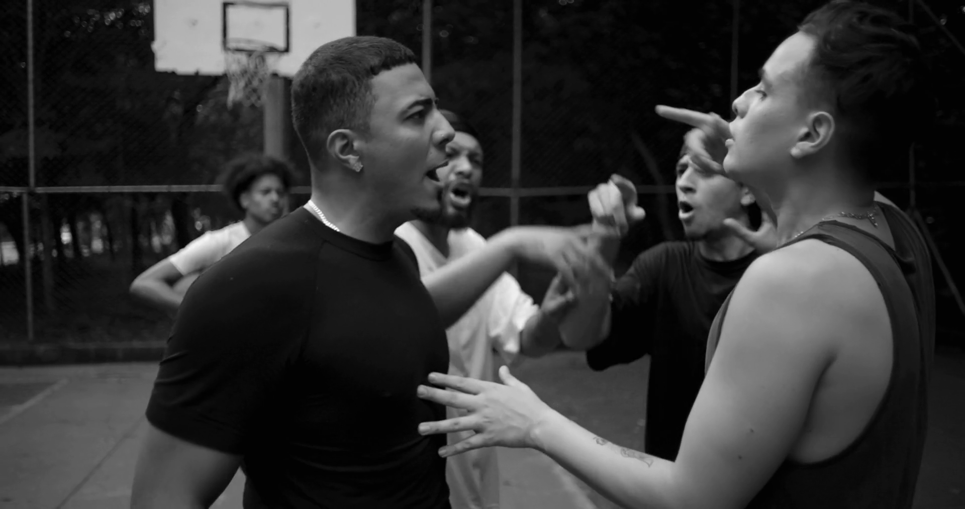 Hispanic African Descent Men Arguing On Stock Footage SBV-353031423 ...