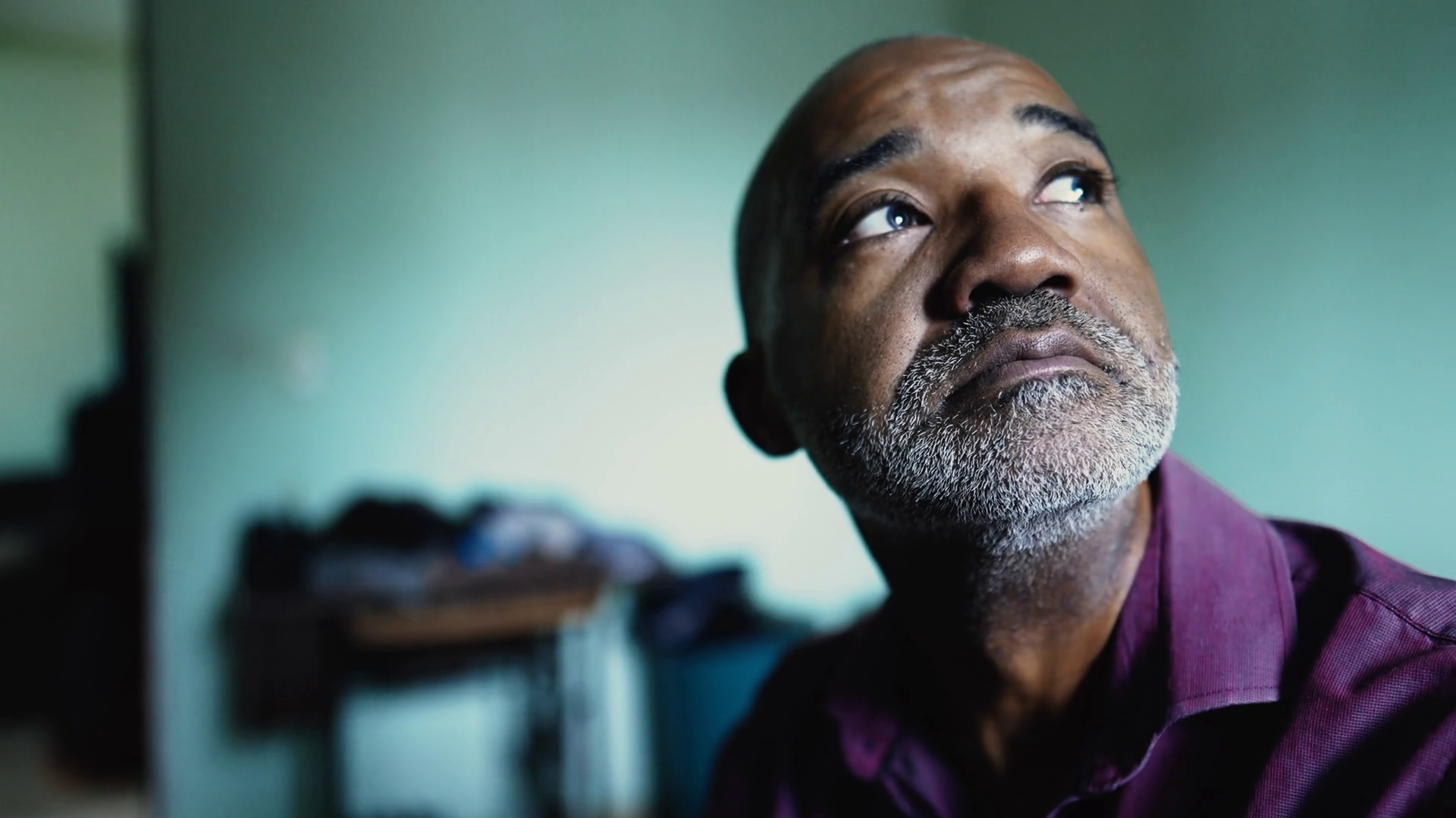 A Senior Man Having Hope Faith During Hard Stock Footage SBV-348704226 ...