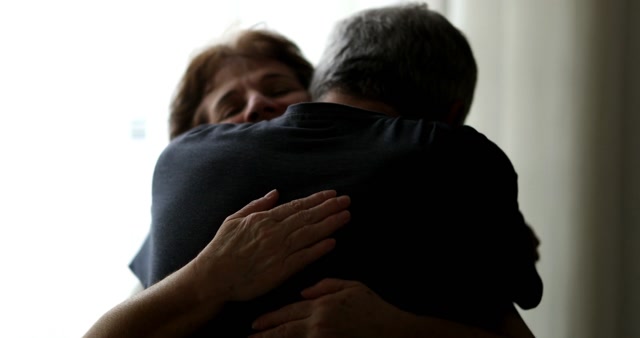 Forgiveness Hug Stock Footage: Royalty-Free Video Clips - Storyblocks