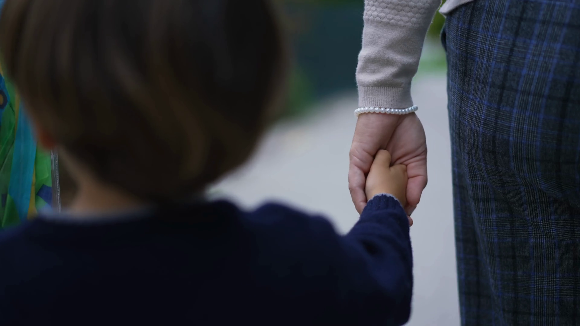 Parent Holds Hand Of Little Child Trust Stock Footage SBV-348863148 ...