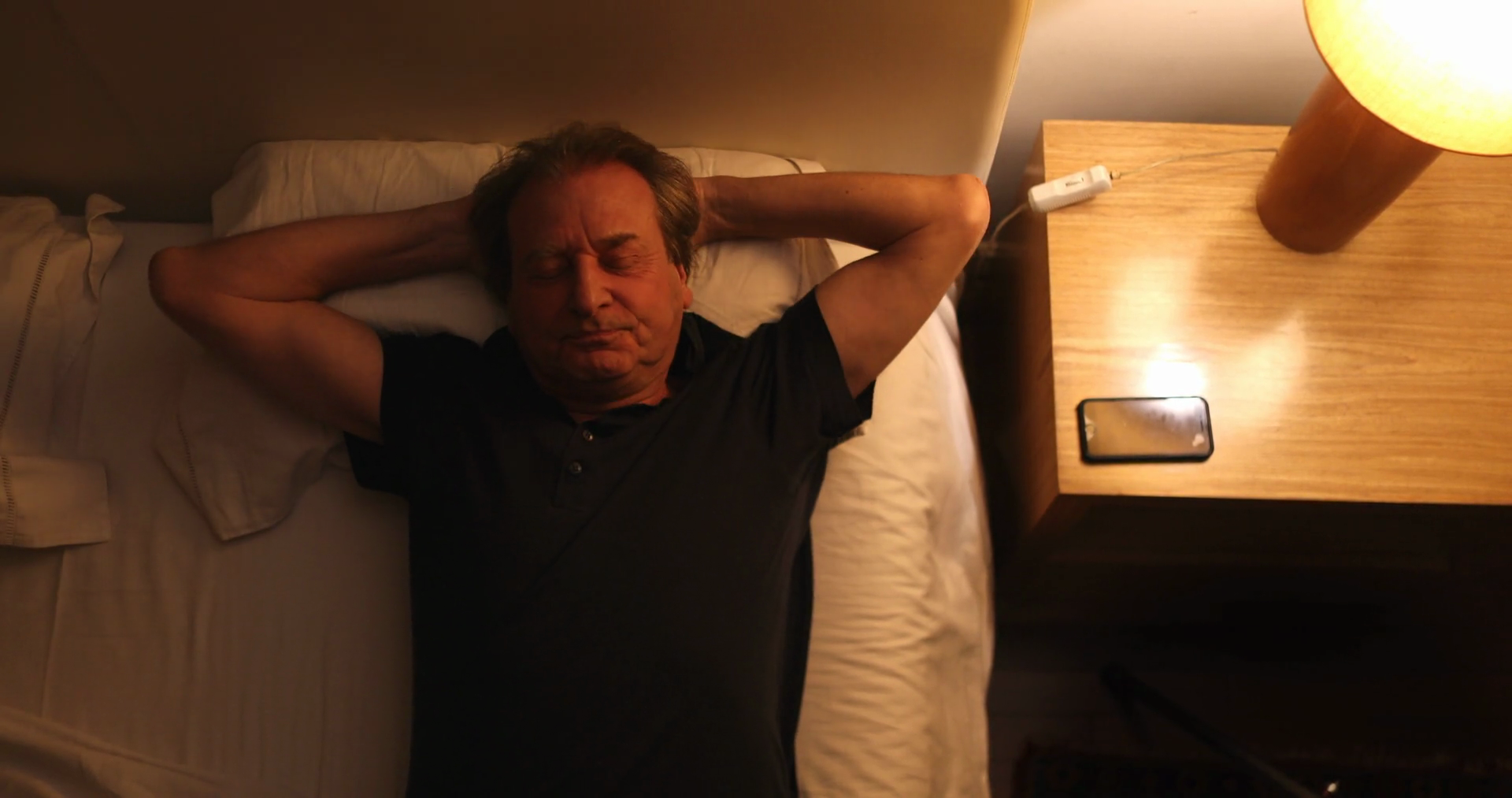 Tired Old Man Rubbing Eyes In Fatigue Lying Stock Footage SBV-348819887 ...