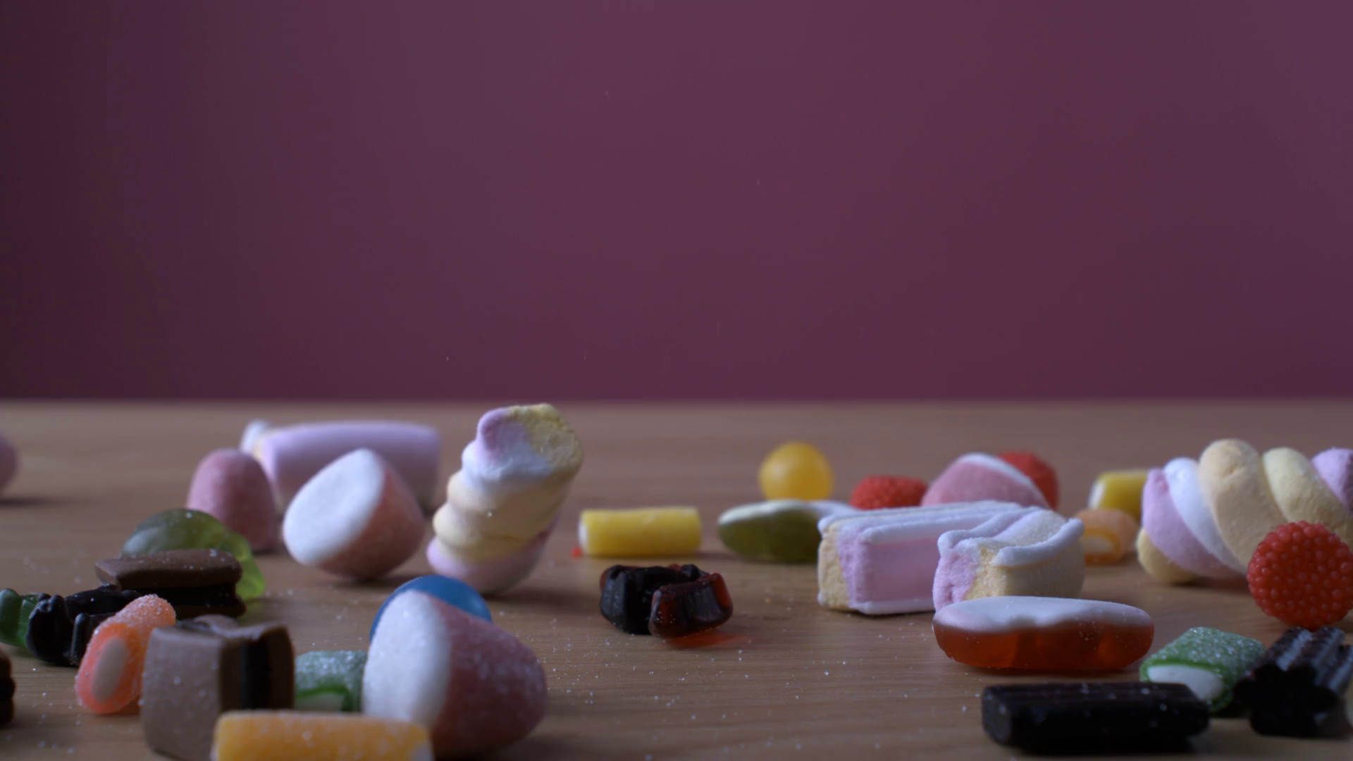 Variety Of Sweetened Foam Sugar Assortment Stock Footage SBV-348745963 ...
