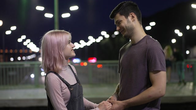 Man Compliments Woman Stock Footage: Royalty-Free Video Clips - Storyblocks