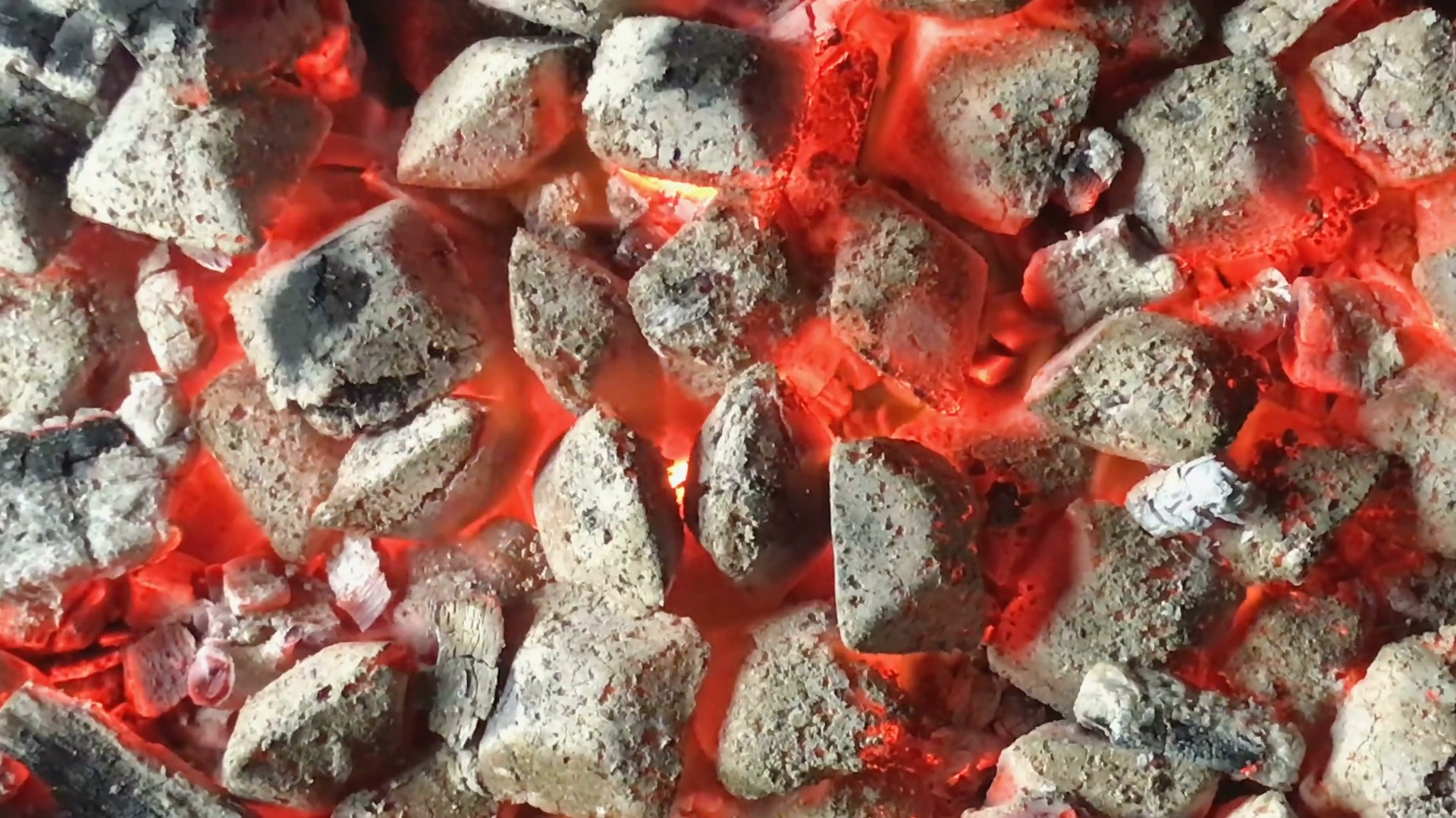 Live Red Coals In Close-up Stock Footage SBV-319051137 - Storyblocks