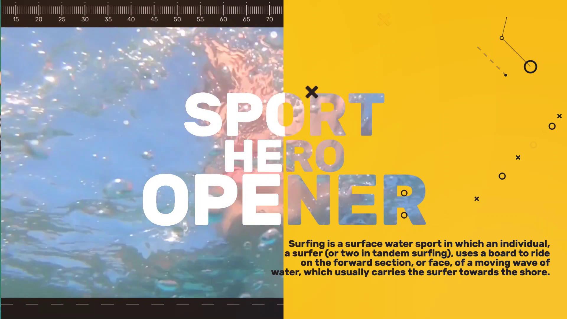 Sport Hero Opener Premiere Pro Template SBV-348811923 - Storyblocks