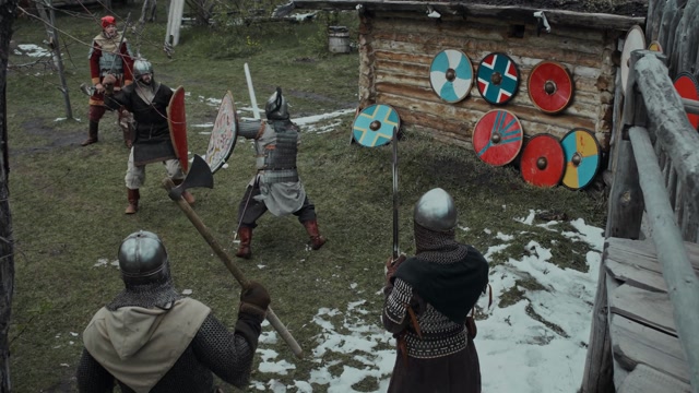 Medieval Combat Training Stock Footage: Royalty-Free Video Clips ...