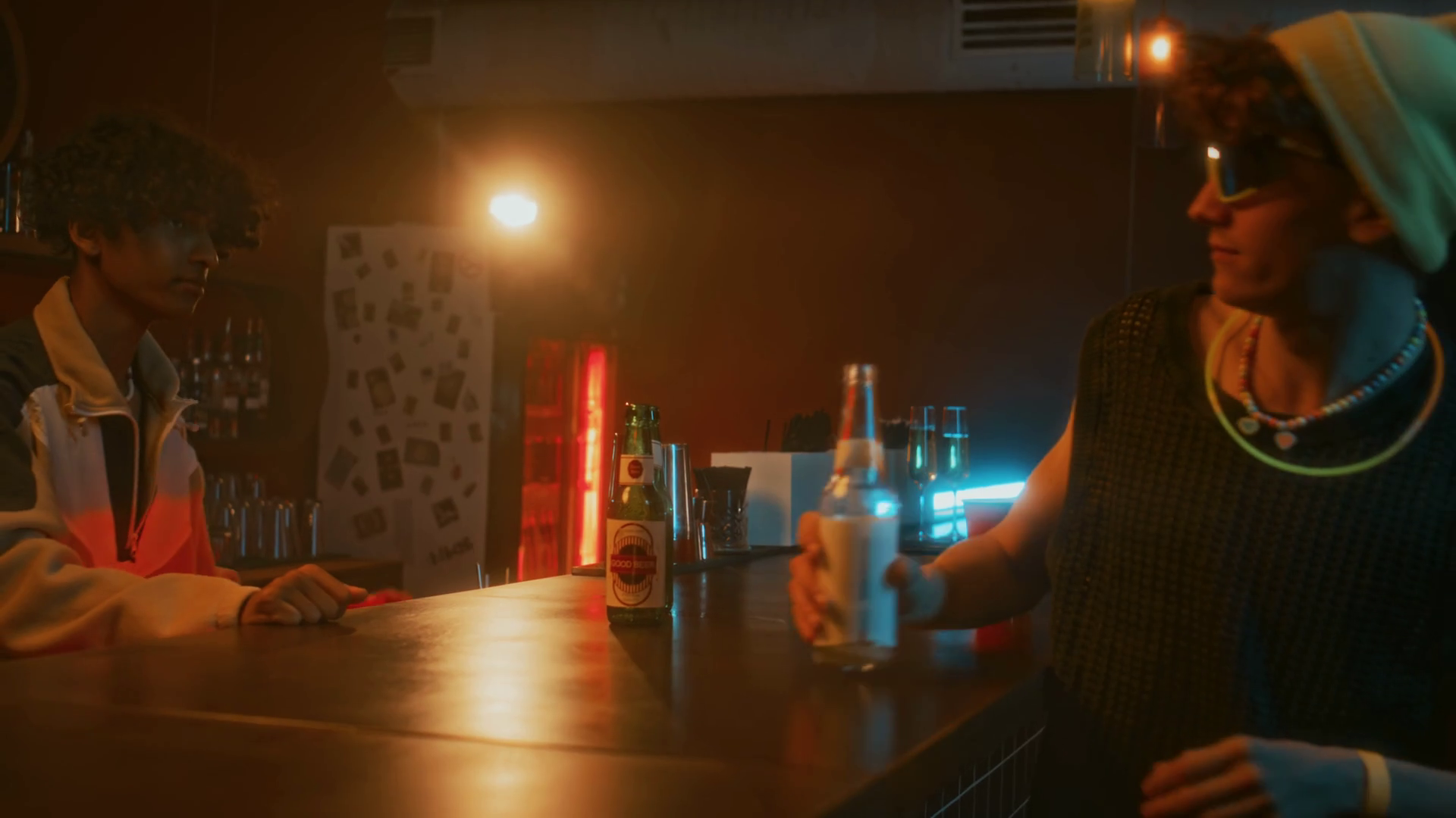 Side Shot Of Cool Raver Guy In Trendy Outfit Stock Footage SBV ...