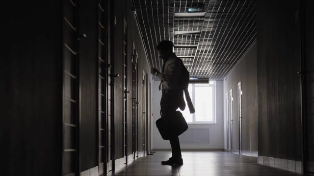 Man Running Hallway Stock Footage: Royalty-Free Video Clips - Storyblocks
