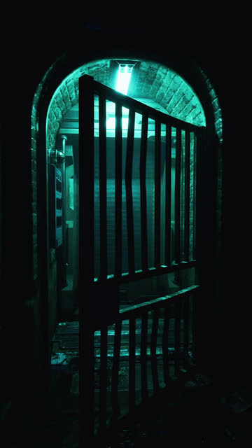 Creepy Gate Stock Footage: Royalty-Free Video Clips - Storyblocks