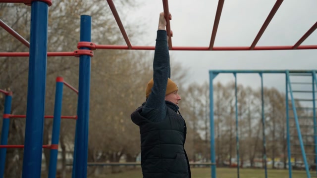 Hanging Exercise Stock Footage: Royalty-Free Video Clips - Storyblocks