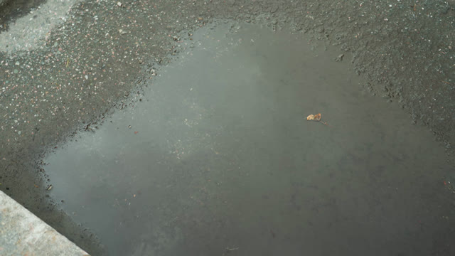 Step In Puddle Stock Footage: Royalty-Free Video Clips - Storyblocks