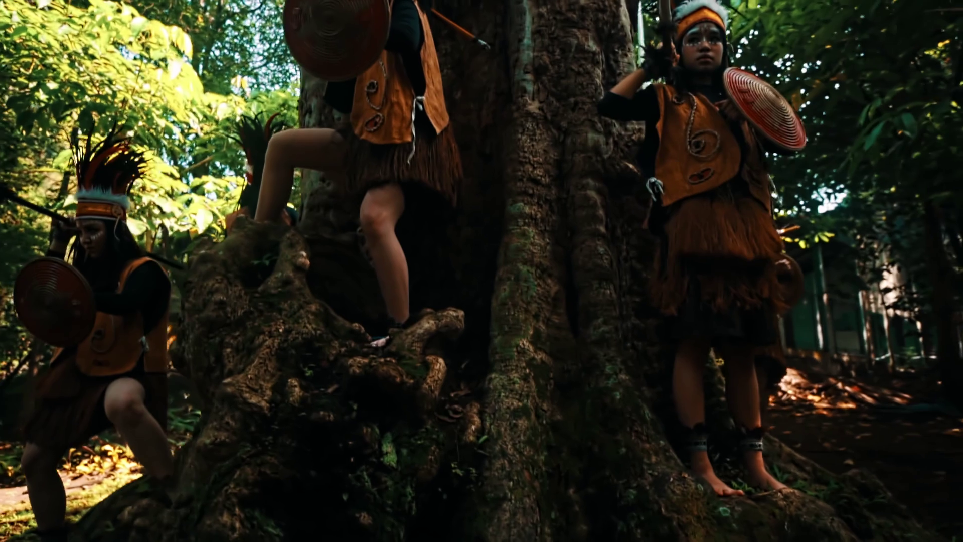 Indigenous People Performing Ritual Dance Stock Footage SBV-348792137 ...