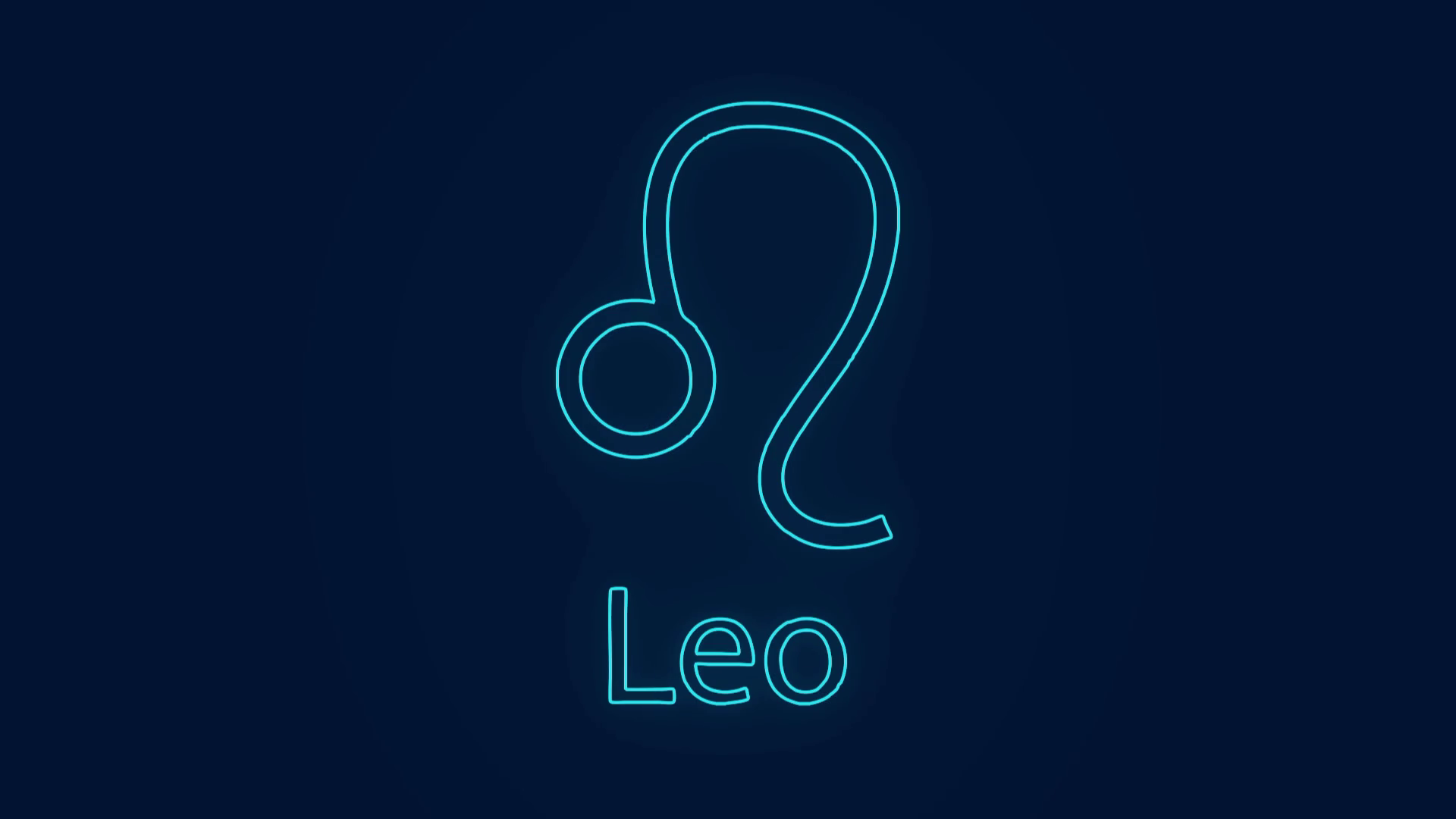 Leo Zodiac Astrological Fifth Sign Greek Stock Motion Graphics SBV ...