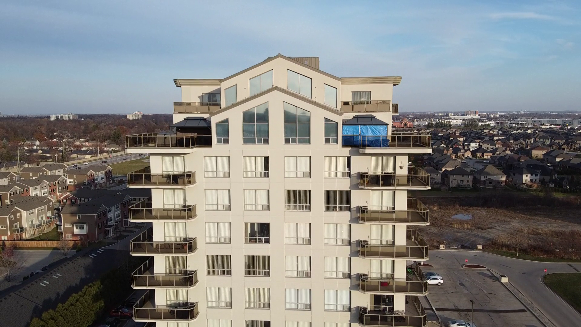 Flying Straight Up Aerial Perspective Stock Footage SBV-347694691 ...